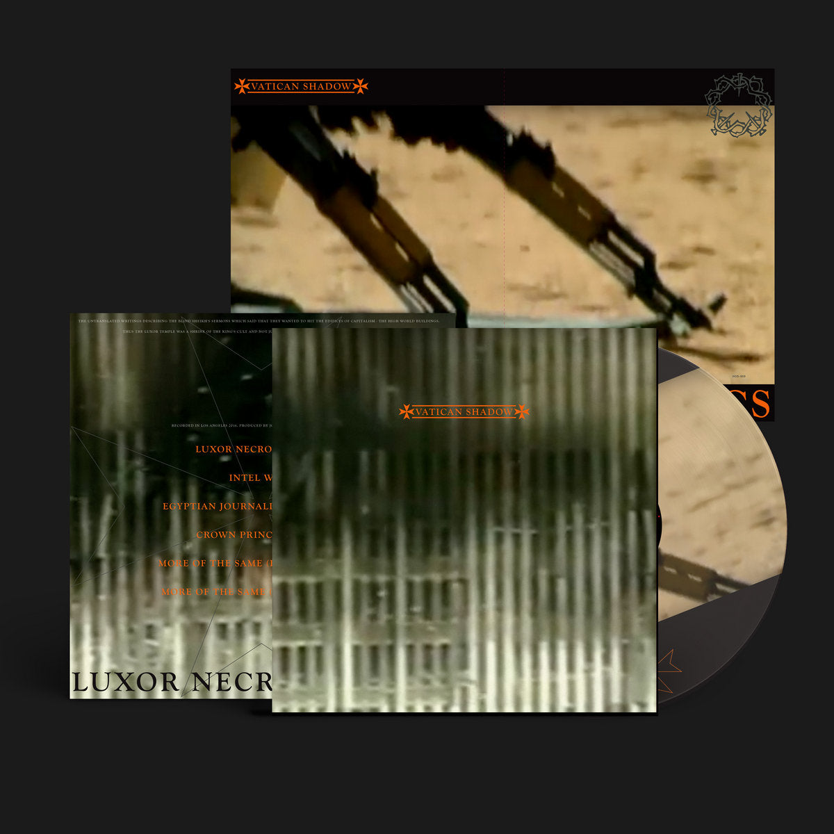 Vatican Shadow - Luxor Necropolitics LP Beer Merge vinyl – Sentimental ...